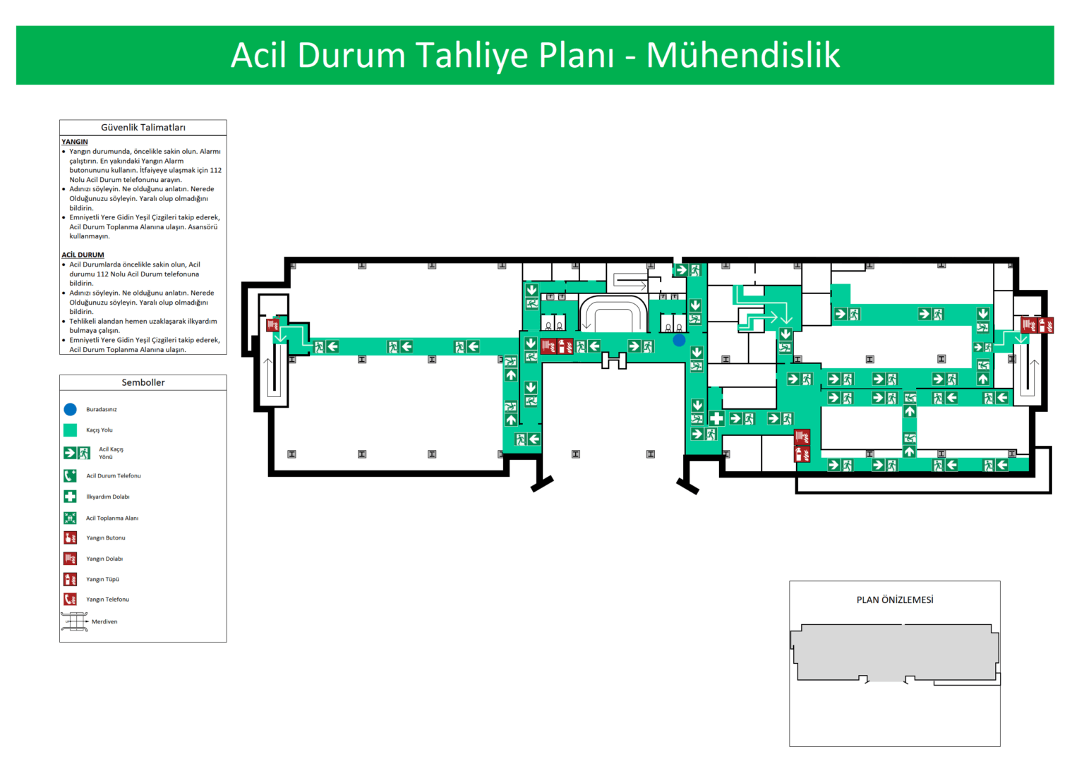 Acil Durum Krokisi Örnek Çizimler - Hemen Ara 0551 254 56 38